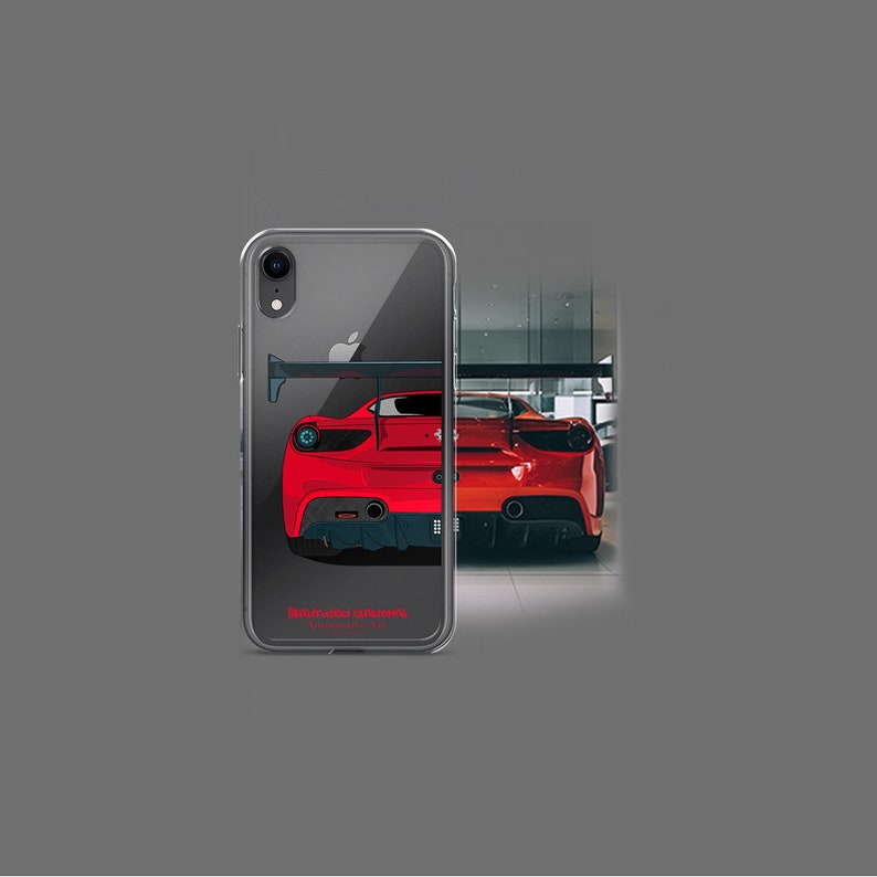 Custom Car Drawing iPhone Case - Etsy