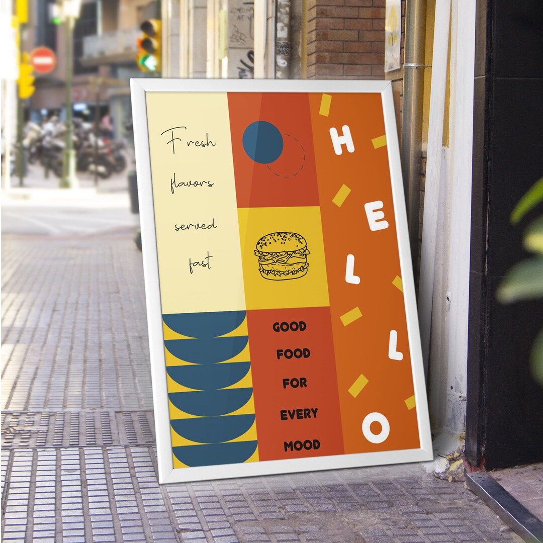 Restaurant Wall Art Food Wall Art Food Poster Art Kitchen Wall Art ...