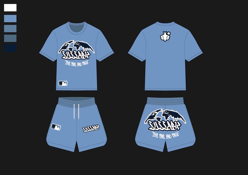 Streetwear Vector T Shirt Template Shorts Template Vector Tech - Etsy