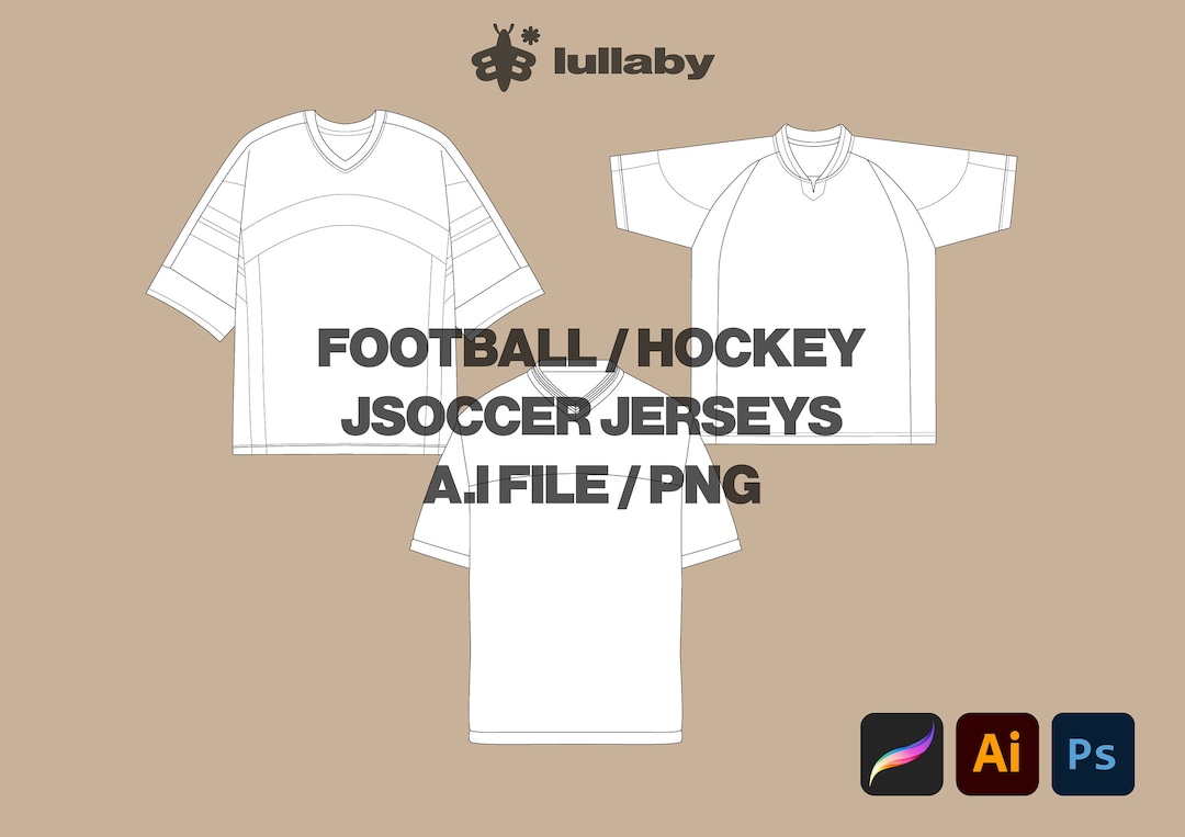Jersey Mockup Footbaall Jersey Mockup Vector Template Pack Illustrator ...