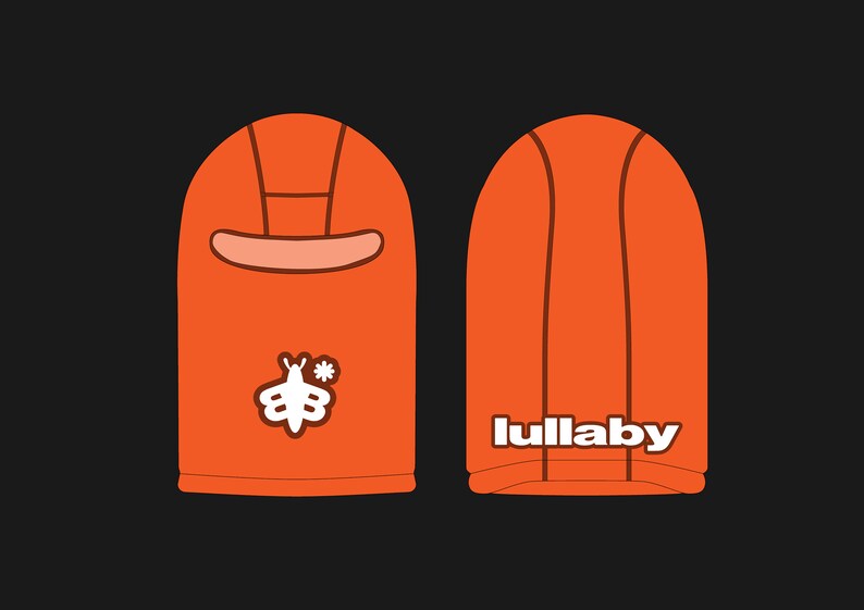 Streetwear Balaclava Vector Mockup Template Adobe Illustrator File ...