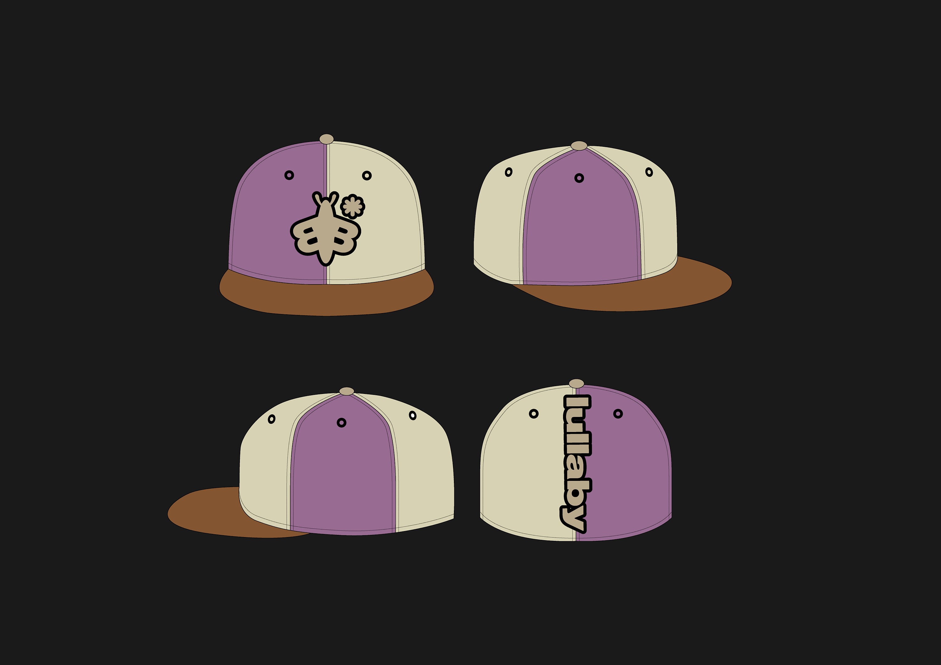 Full Streetwear Fitted Cap Template Beanie Vector Tech Pack - Etsy