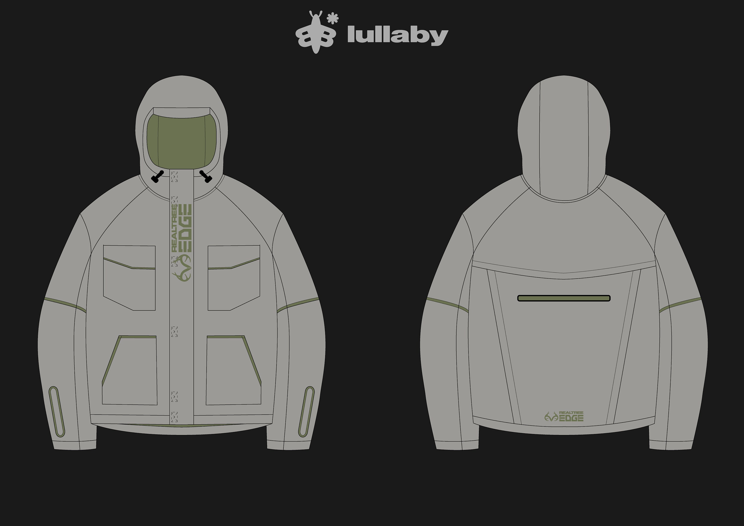 Gorpcore Jacket Arcteryx Gore Tex Mockup Vector Adobe Illustrator ...