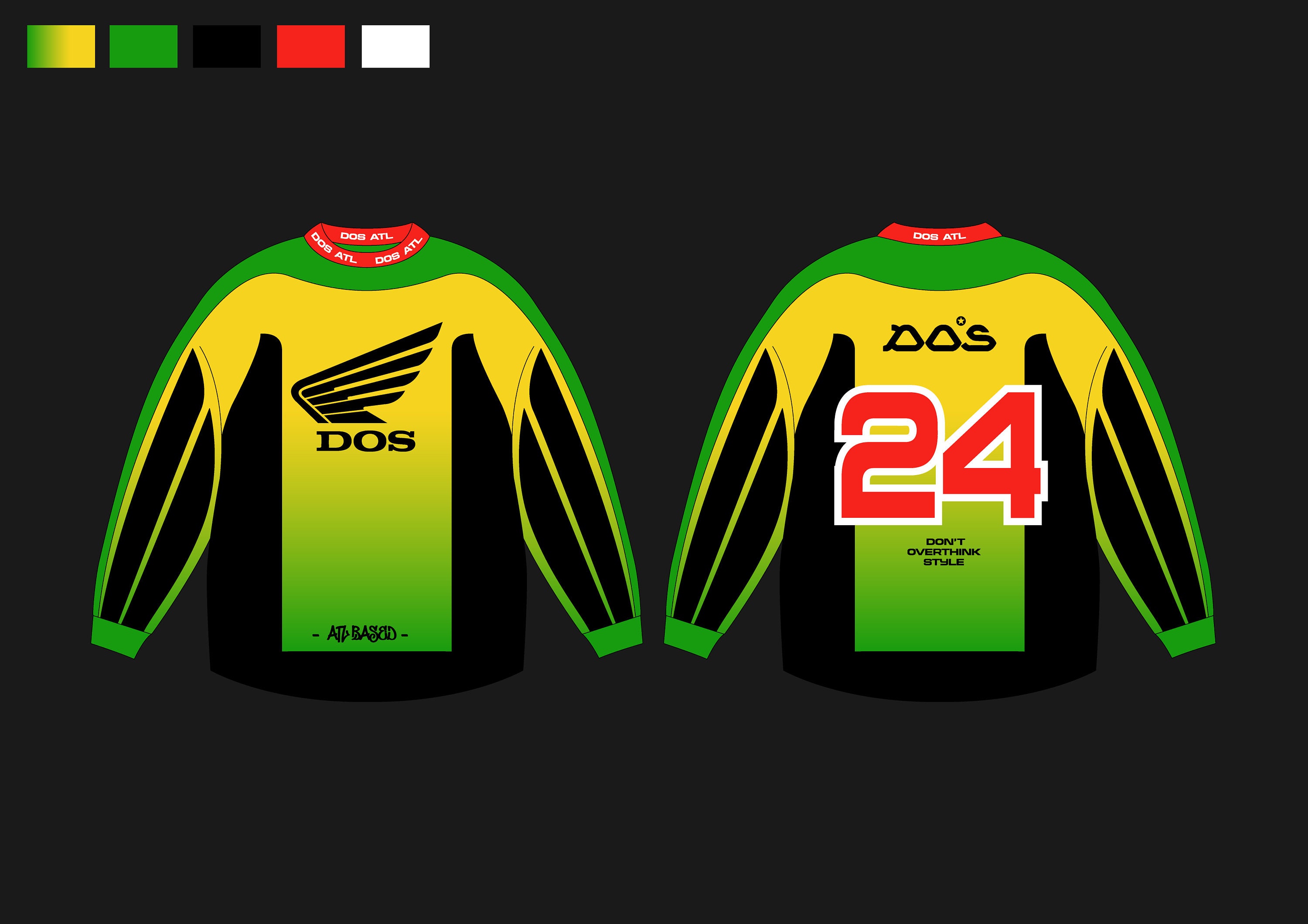 Streetwear Motocross Set Mockup Dirt Bike Mockup Longsleeve Vector ...