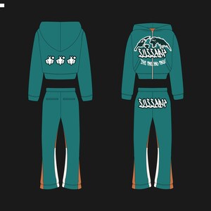 Women Streetwear Vector Tech Pack Bundle Illustrator Template Procreate ...