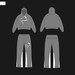 Flared Sweats Mockup Hoodie Template Flared Joggers Vector Mockup ...