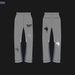 Streetwear Tech Pack Flared Sweatpants Mockup Streetwear Vector ...