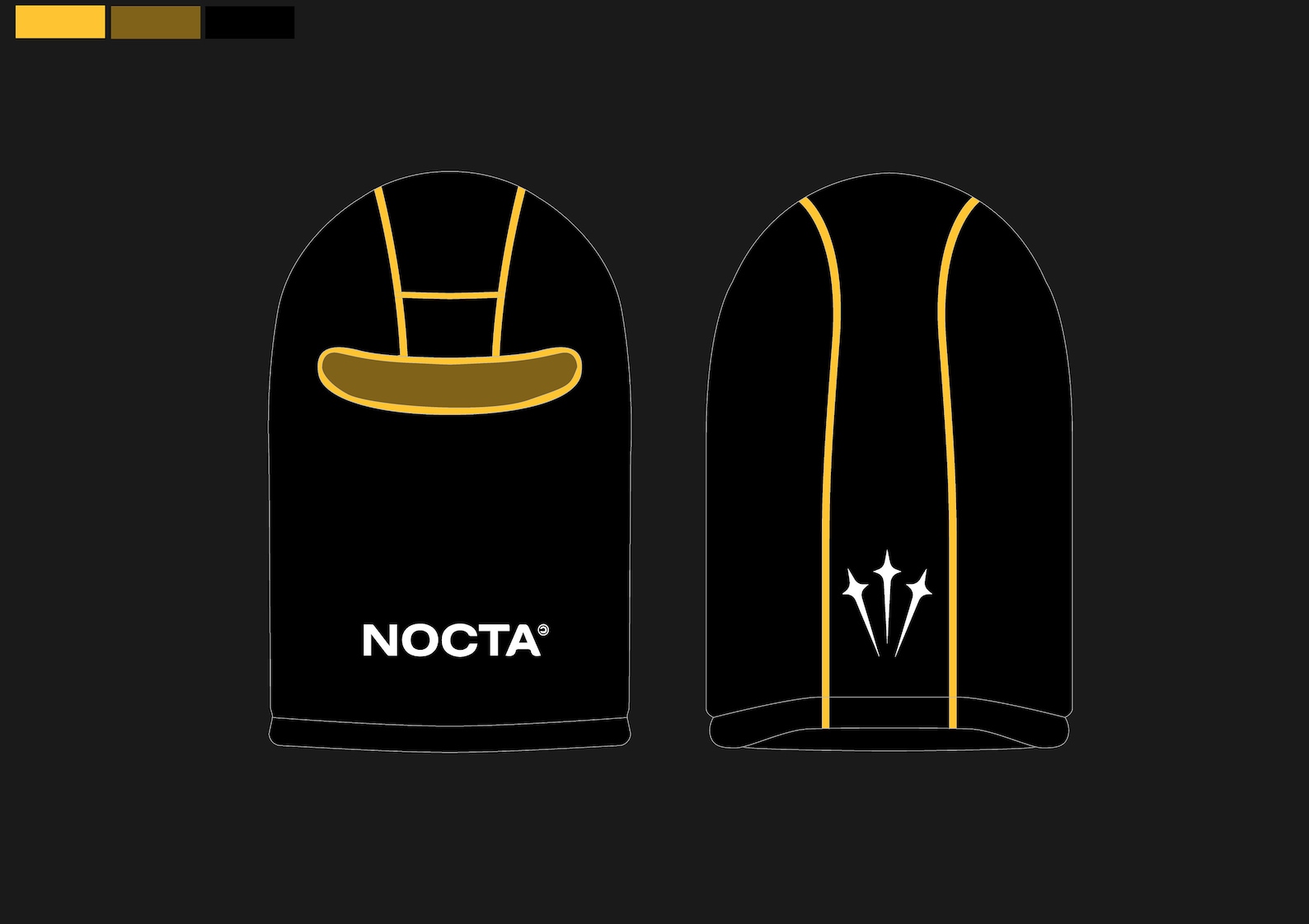 Streetwear Balaclava Vector Mockup Template Adobe Illustrator File ...