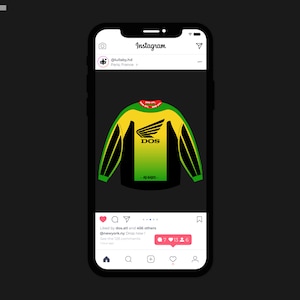 Streetwear Motocross Set Mockup Dirt Bike Mockup Longsleeve Vector ...