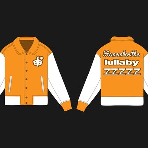 Varsity Jacket Template Pack Jacket Tech Pack Streetwear Vector Mockup ...