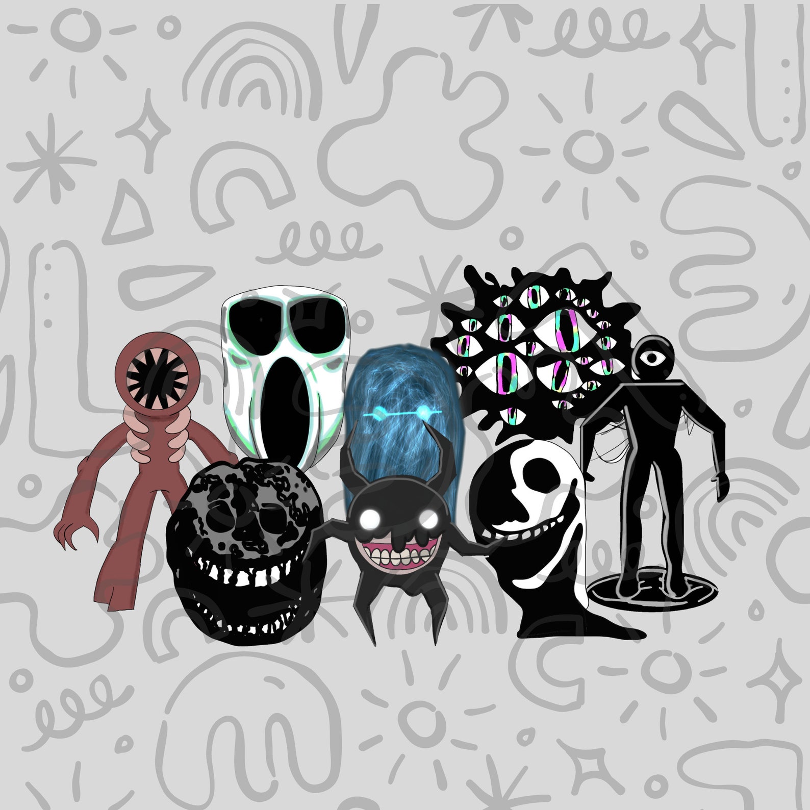 Roblox Doors PNG Digital Download - Images for Sublimation, Printing ...