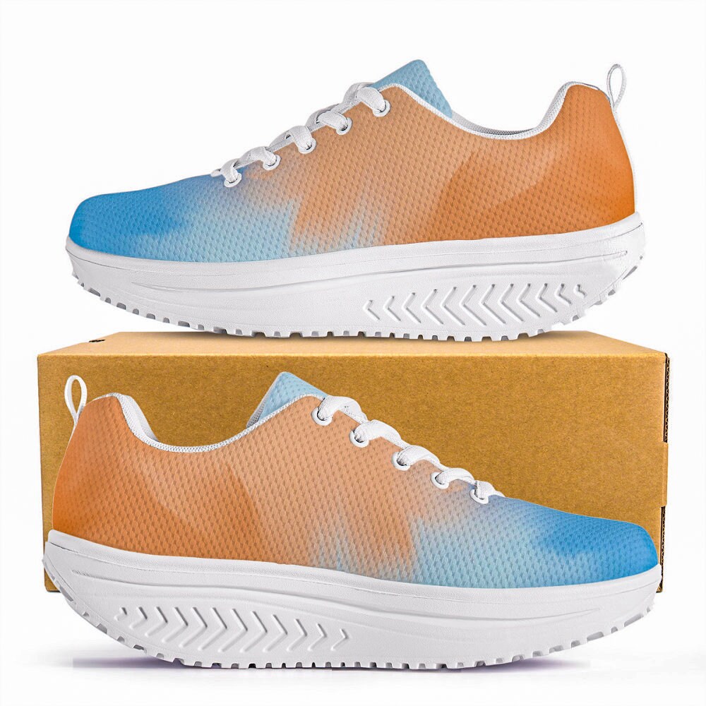 Custom Women's Mesh Platform Shoes - Etsy