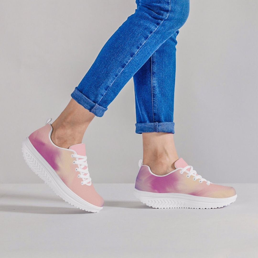 Custom Women's Mesh Platform Shoes - Etsy