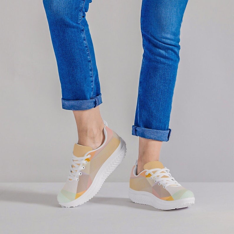 Custom Women's Mesh Platform Shoes - Etsy