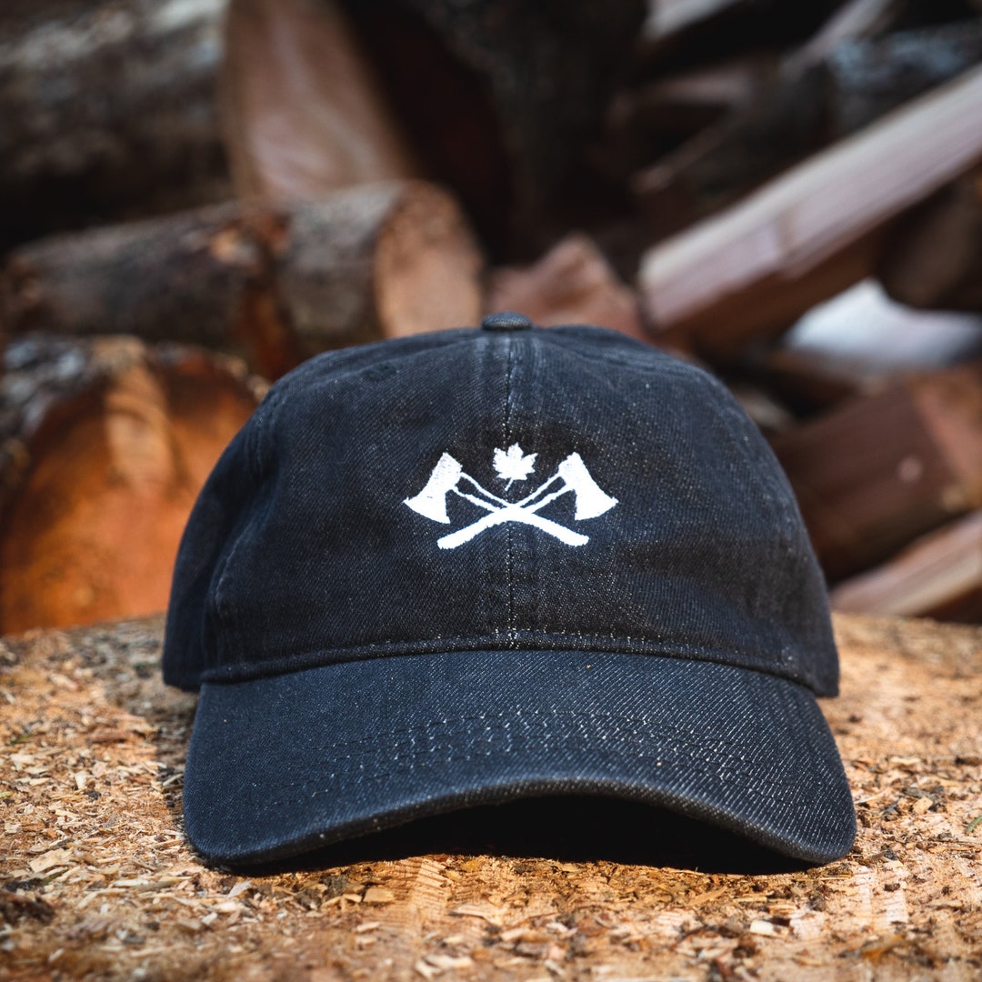 Denim Maple Axe Hat - Etsy