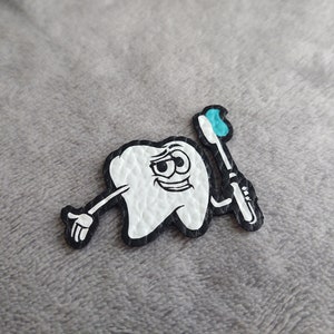 Tooth Dental Care Pocket Hug. A Token to Remind Your Child to Take Care of Their Teeth ...