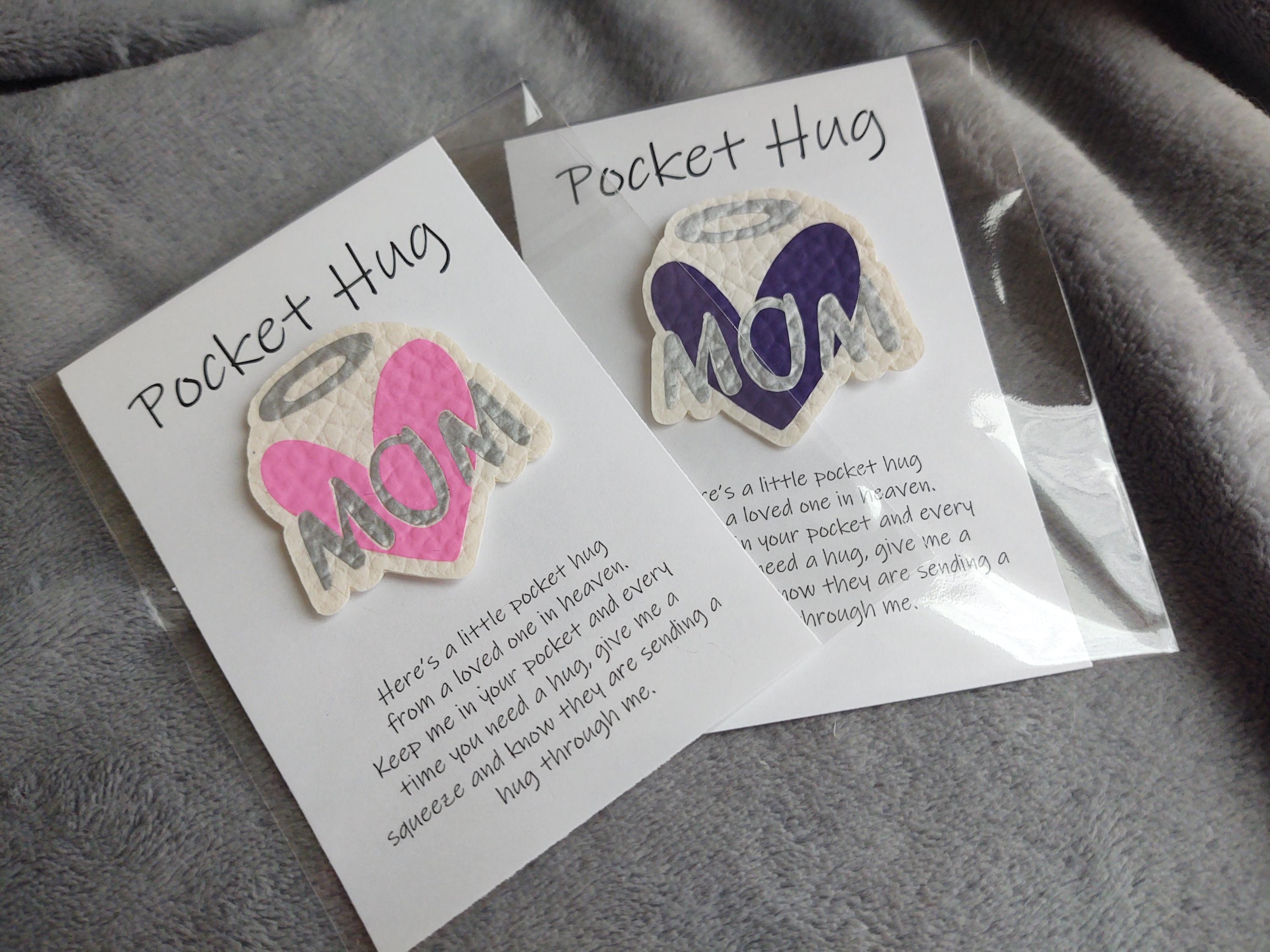 Pocket Hug - Angel in Heaven. Personalize With the Name of Your Loved ...