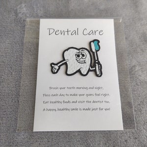 Tooth Dental Care Pocket Hug. A Token to Remind Your Child to Take Care ...