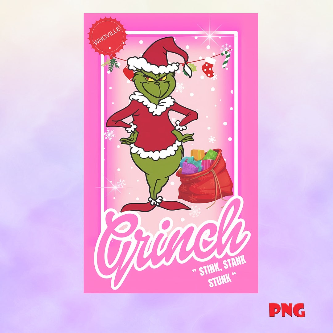 Whoville Grinch Stink Stank Stunk PNG , Christmas Grinch and Friends ...