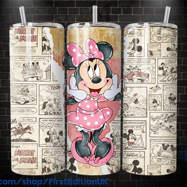 Minnie Mouse Tumbler Wrap - Etsy