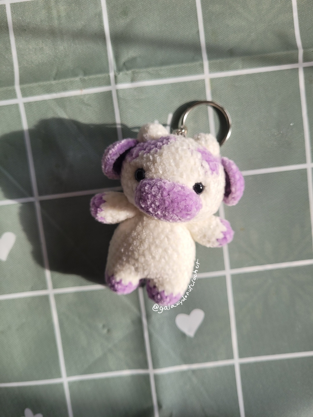 Mini Moo Cow Crochet Cute Plush Keychains Plushie Cute Gifts for ...