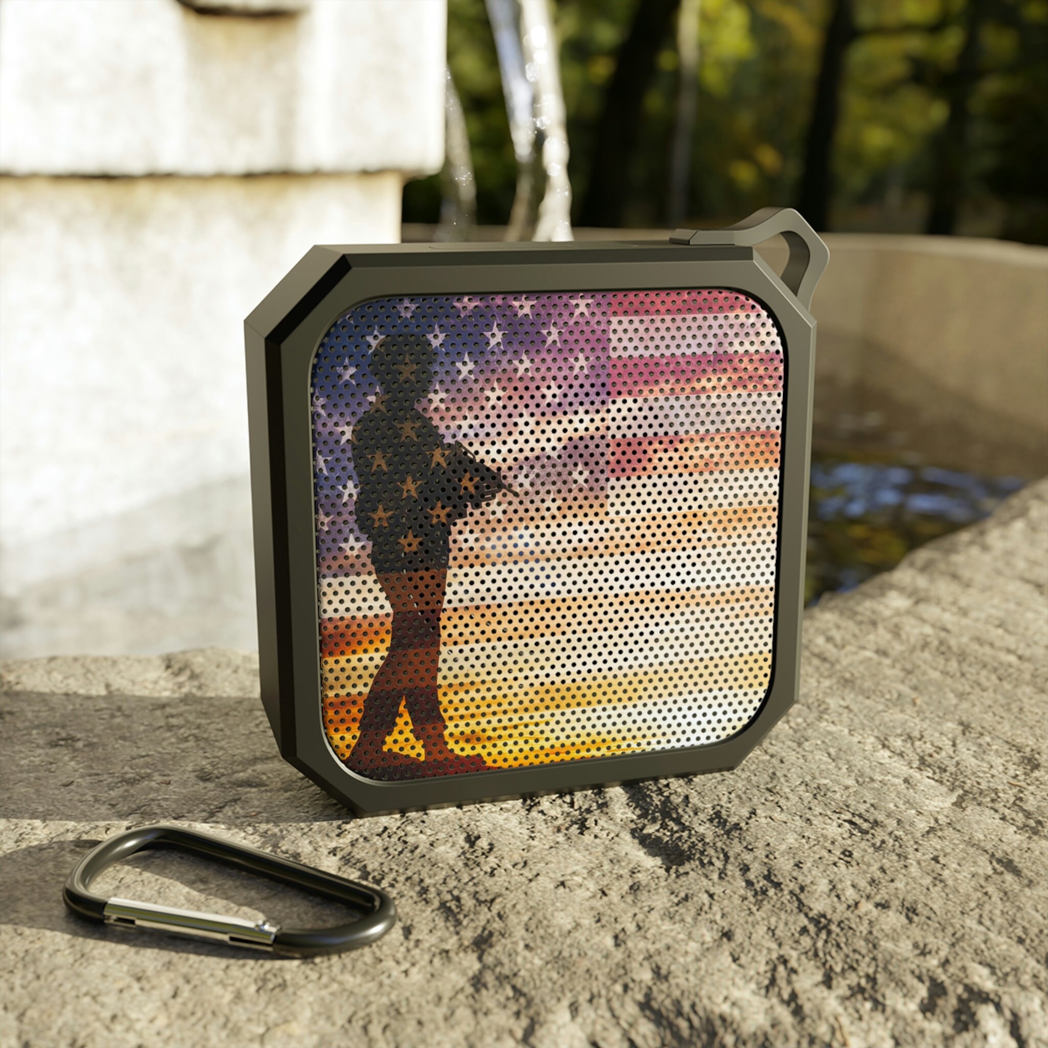American Flag, Military Bluetooth Speaker, Blackwater Outdoor Bluetooth ...