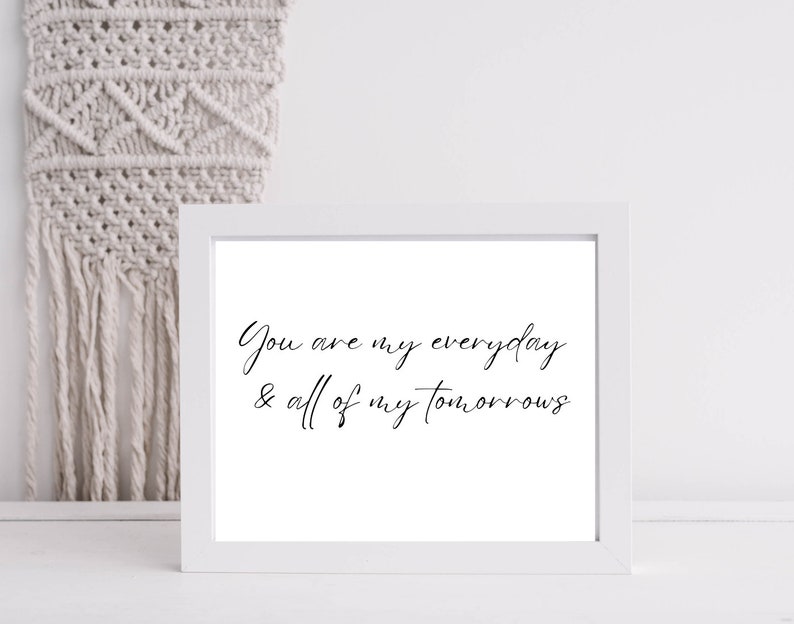 Forever in Every Frame: You Are My Today and All of My Tomorrow's ...