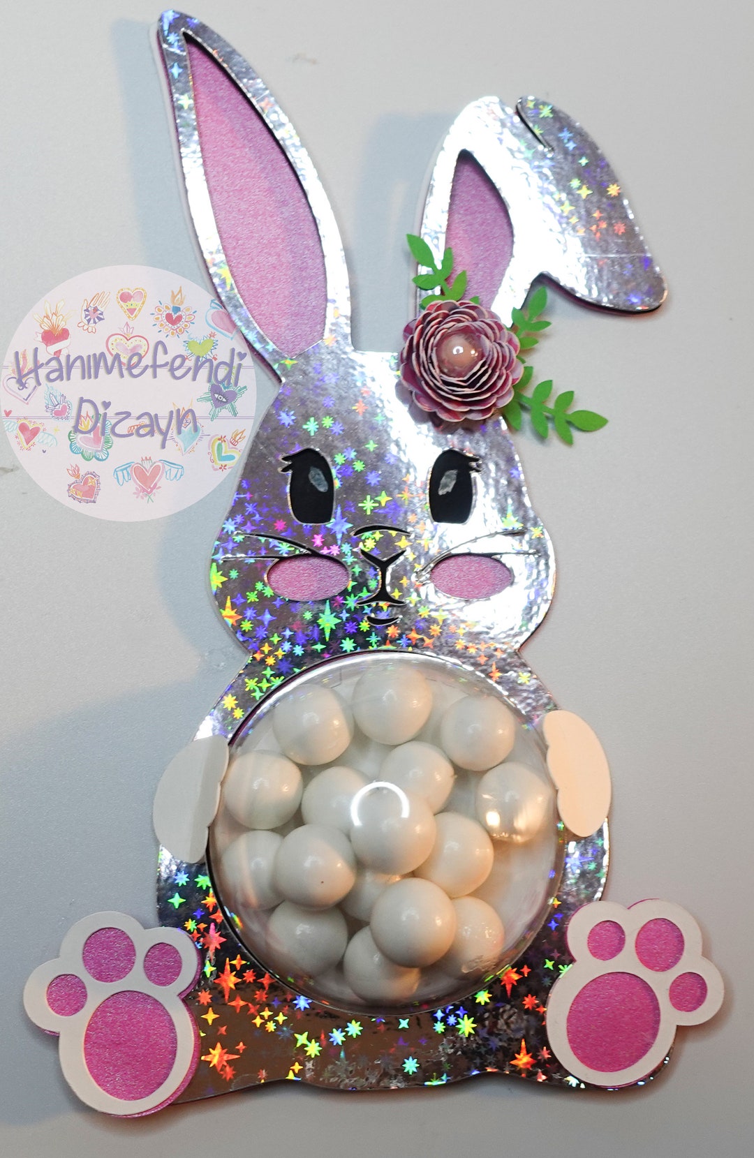 Easter Bunny Candy Holders SVG Cut Files, Easter Bunny SVG Files, Candy ...