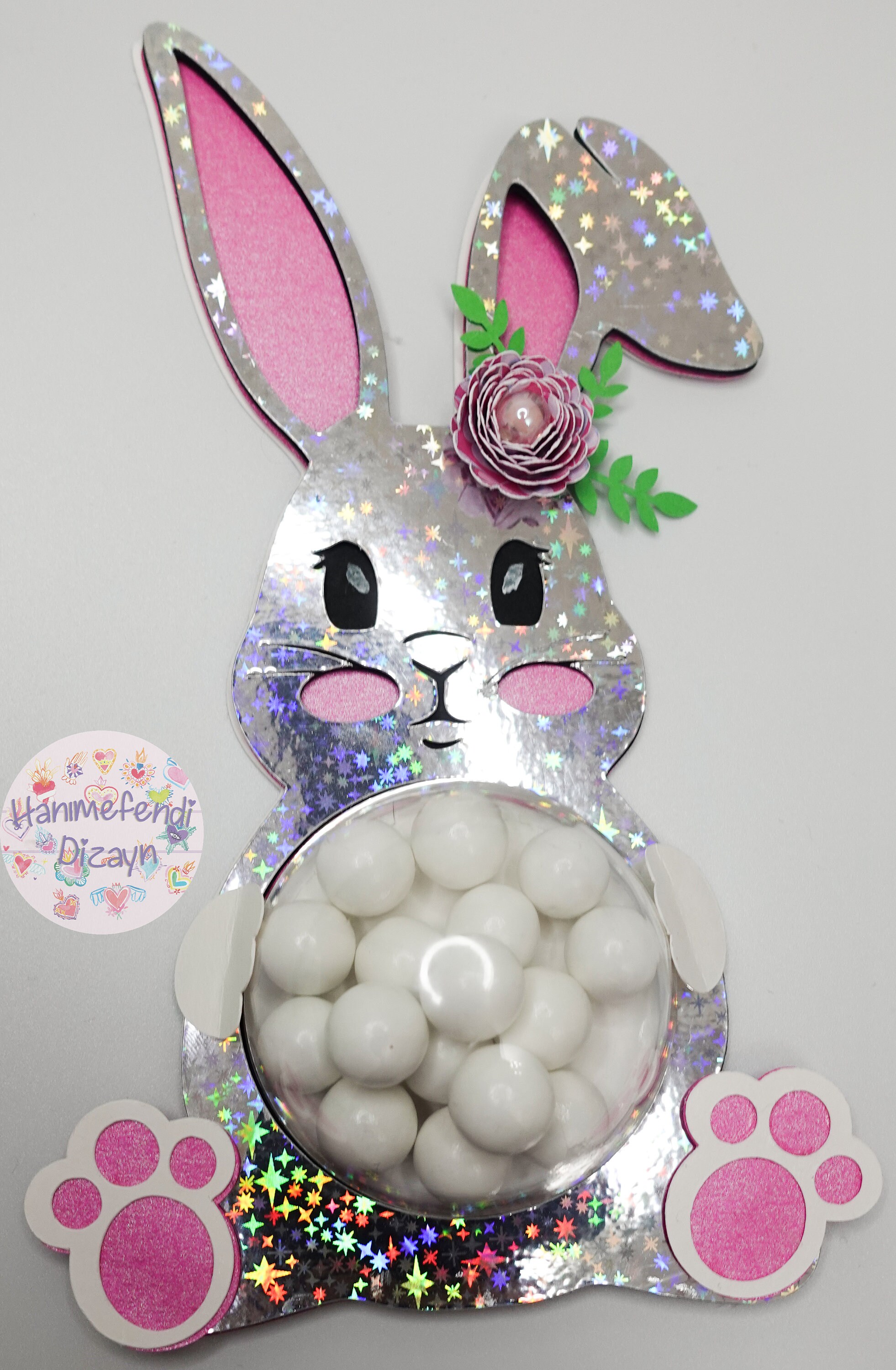 Easter Bunny Candy Holders SVG Cut Files, Easter Bunny SVG Files, Candy ...