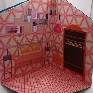 Paper Doll House Printable Paper Doll Busy Book Quiet Book Cut and File ...