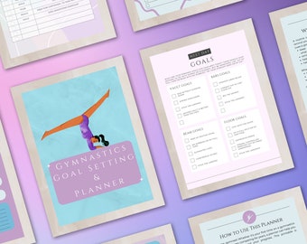 Gymnastics Printable, Goal Tracking Worksheet, My Goals, Goal Setting ...