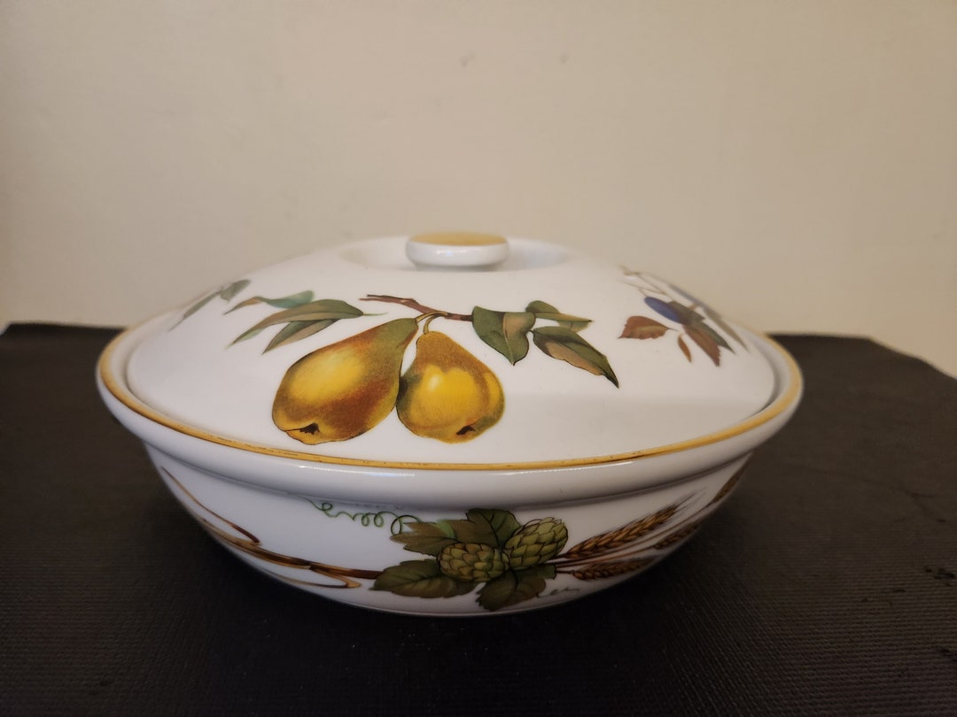Royal Worcester evesham Round Casserole With Lid - Etsy