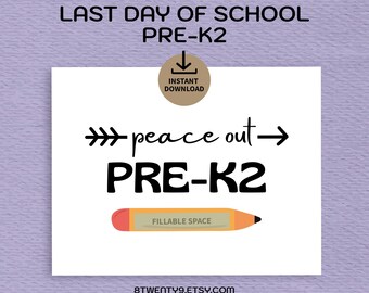 Last Day of School Printable | Last Day of School Sign | Sophomore Year ...