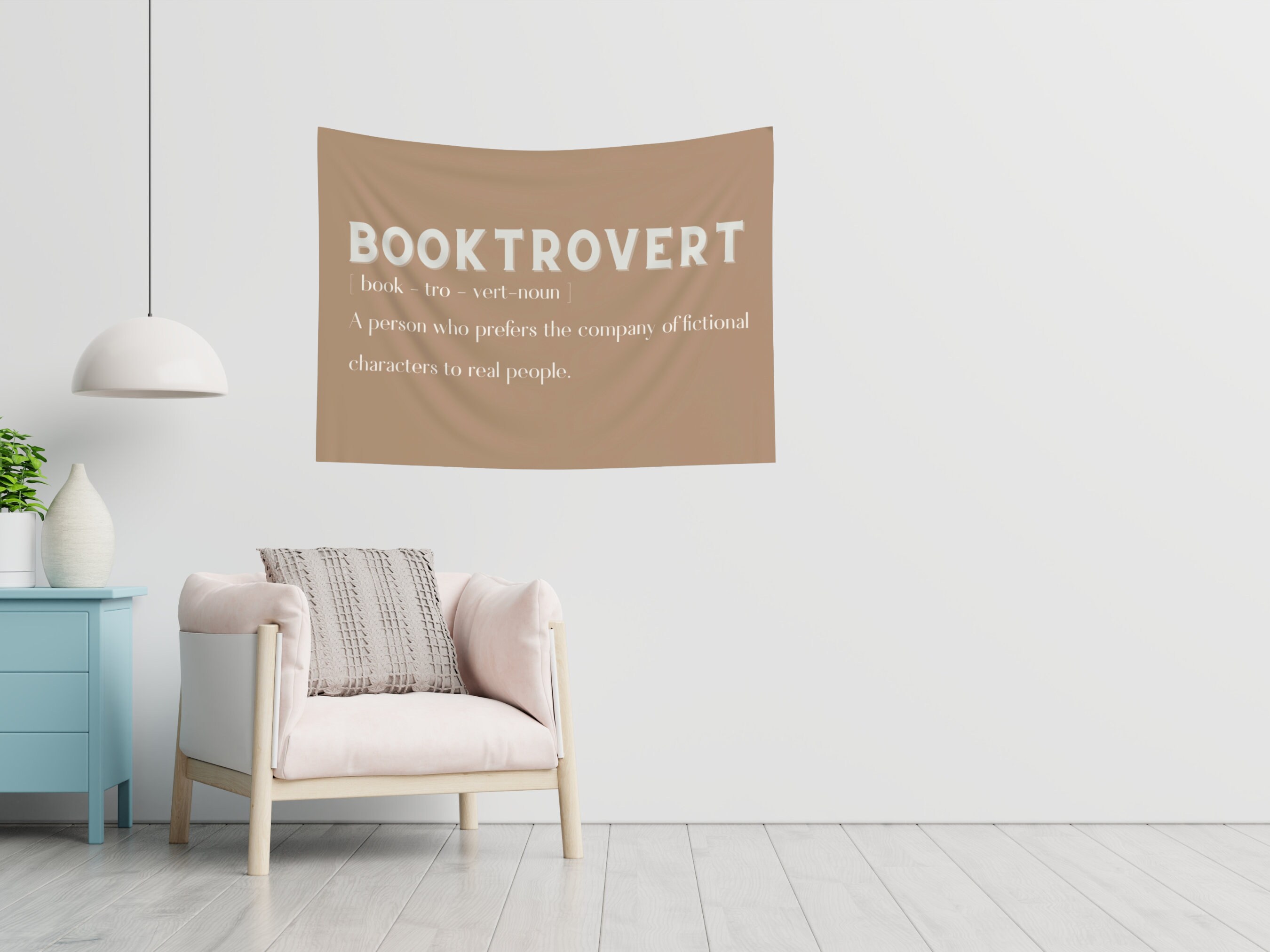 Booktrovert Wall Banner Gifts for Readers Book Lovers Book - Etsy
