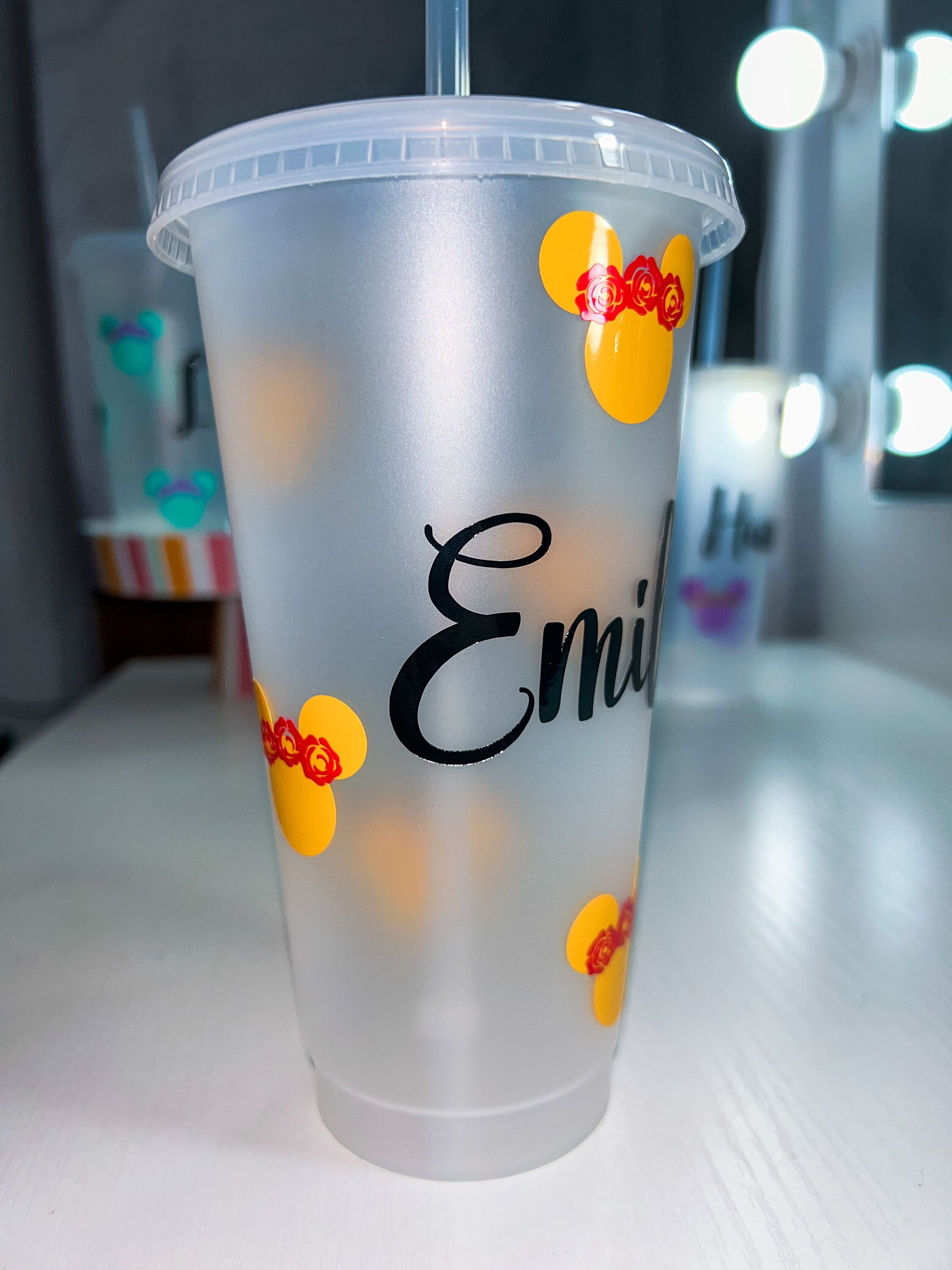 Disney Princess Reusable Cups Crown Collection - Etsy