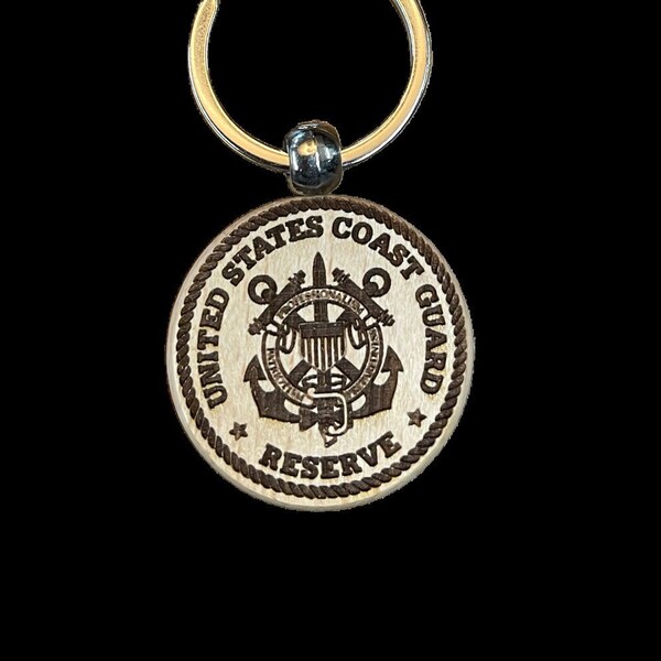 Coast Guard Keychain - Etsy