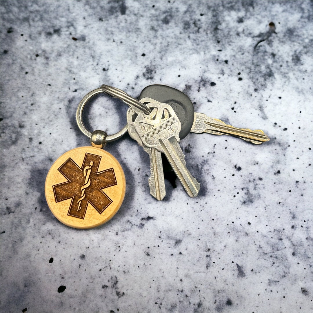 First Responder Keychain - Etsy