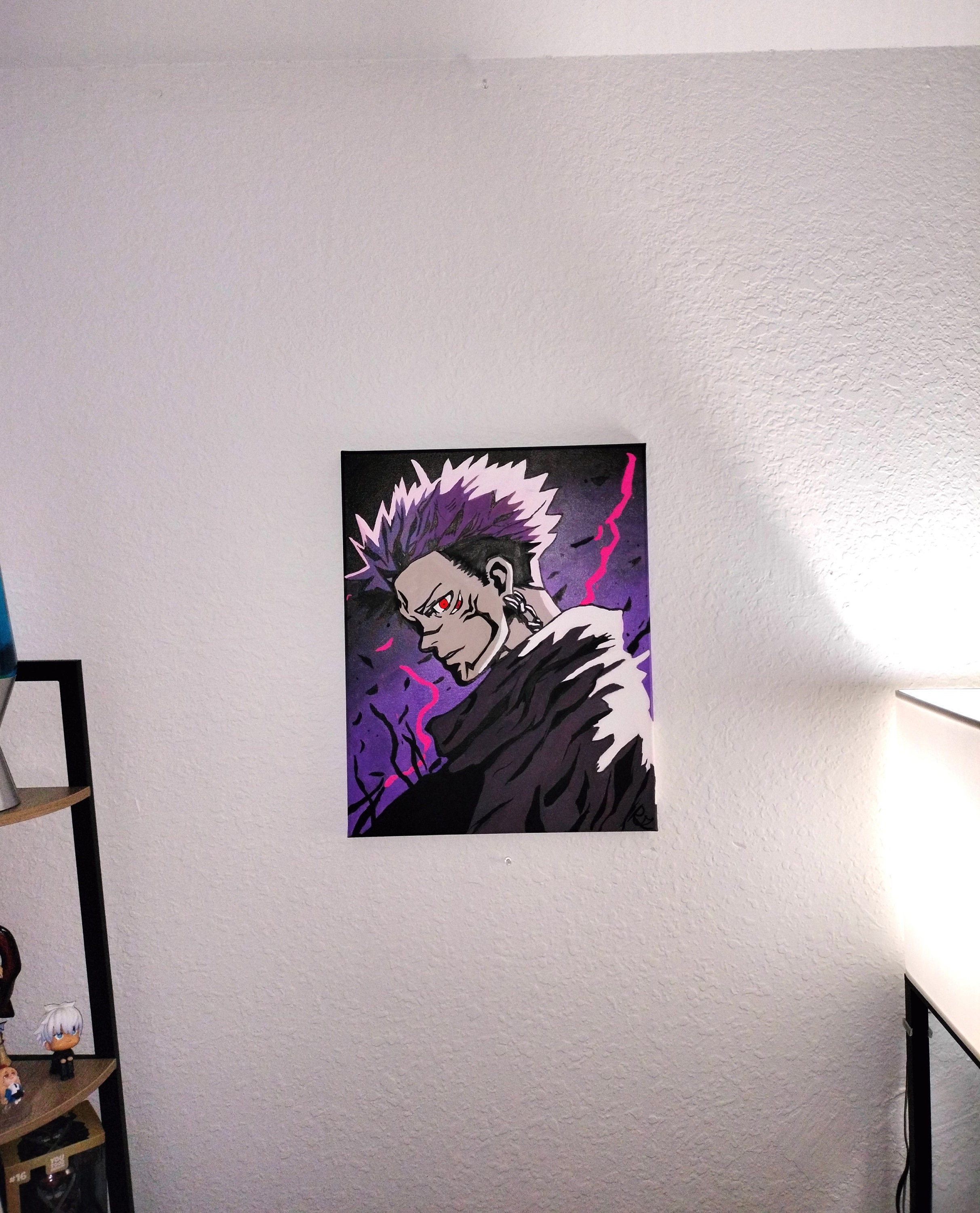 Jujutsu Kaisen Sukuna UV Painting - Etsy