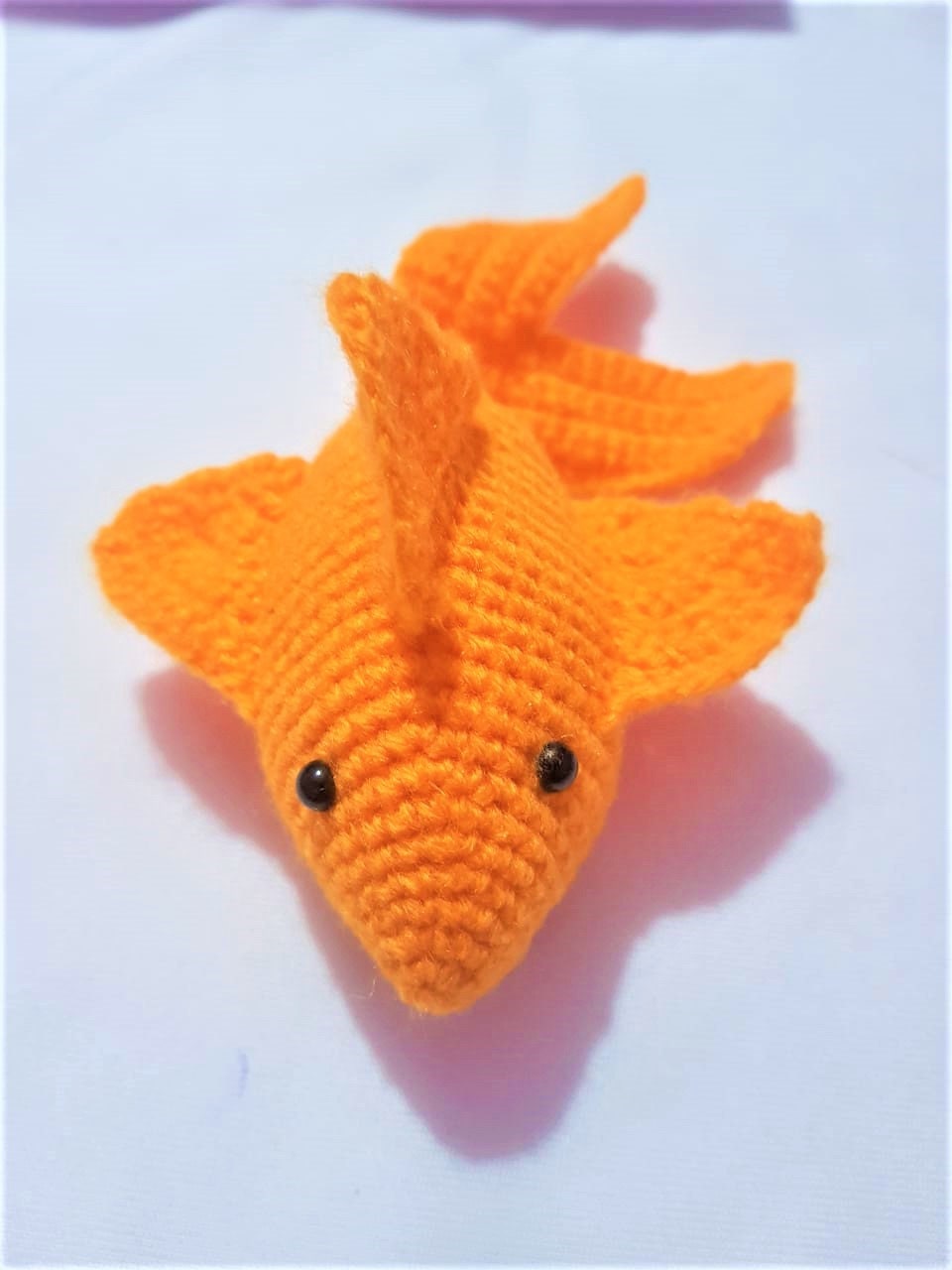 Goldfish Crochet PDF PATTERN english, Goldfish Amigurumi, PDF Pattern ...