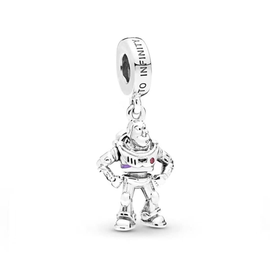 Authentic Pandora Silver Handmade Charm Spaceman - Etsy