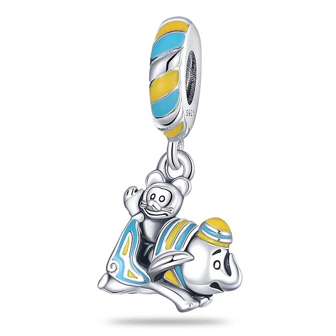 Pandora Disney Mickey and Dumbo Charm Mickey Mouse Charm - Etsy