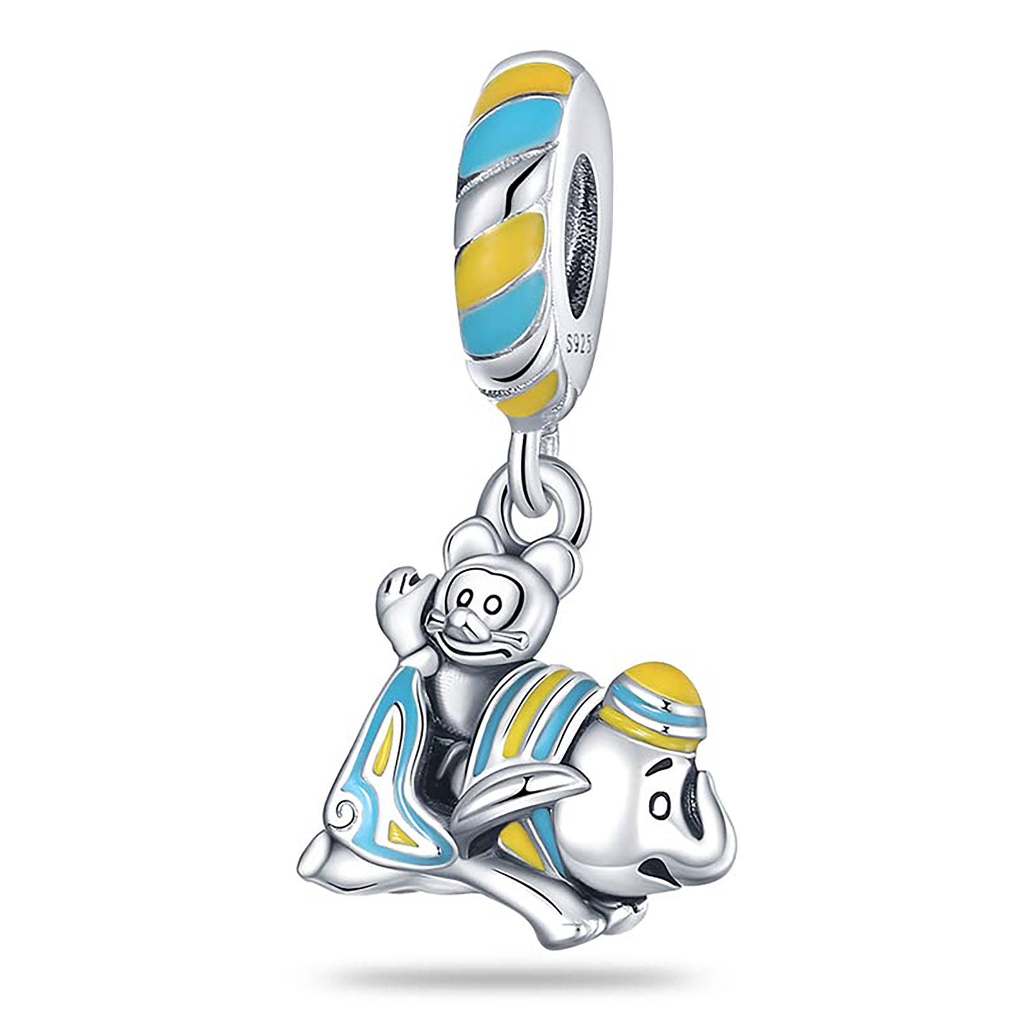 Pandora Disney Mickey and Dumbo Charm Mickey Mouse Charm - Etsy