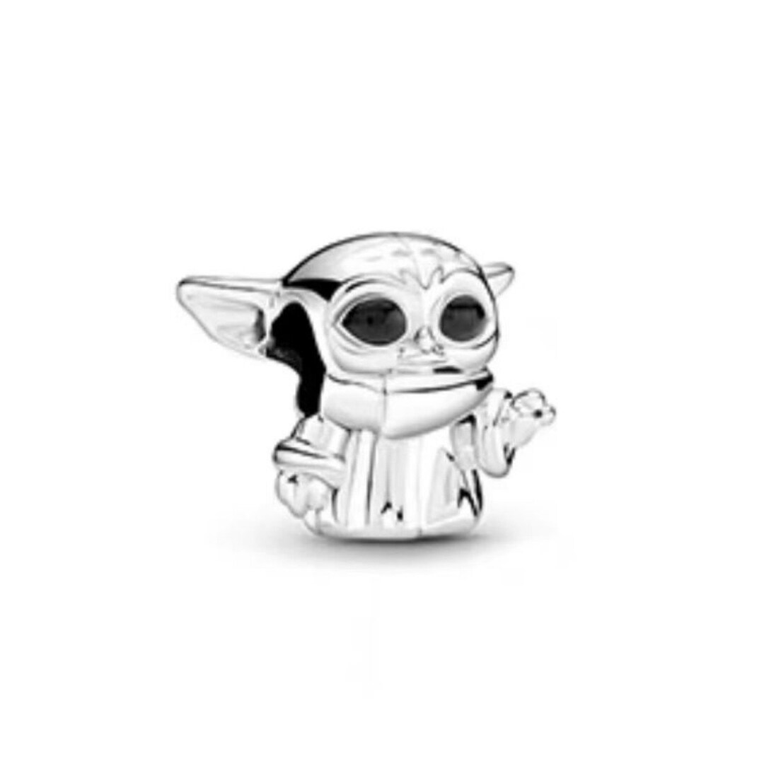 Pandora a Star War Baby Yoda Sterling Silver Handmade Charm - Etsy