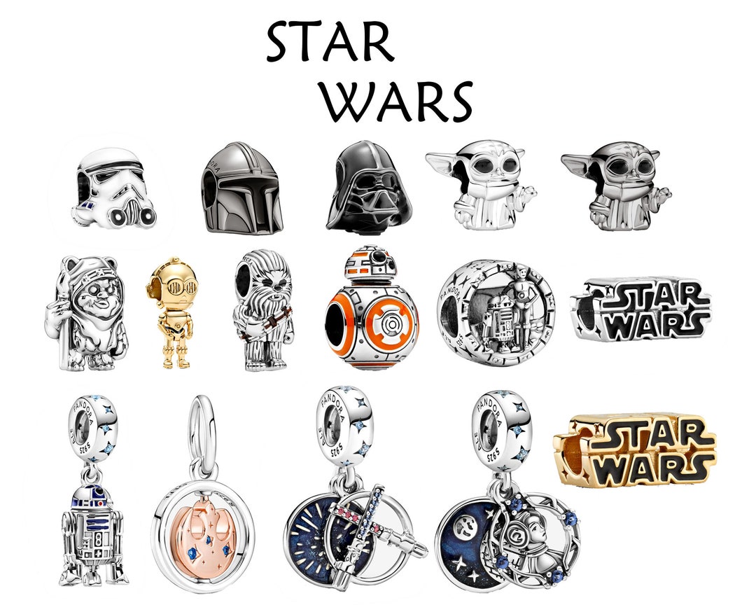 Pandora Star Wars Charm, Dallas Vida Charm, Mandalorian Charm, Stormtrooper Charm, Free Shipping ...