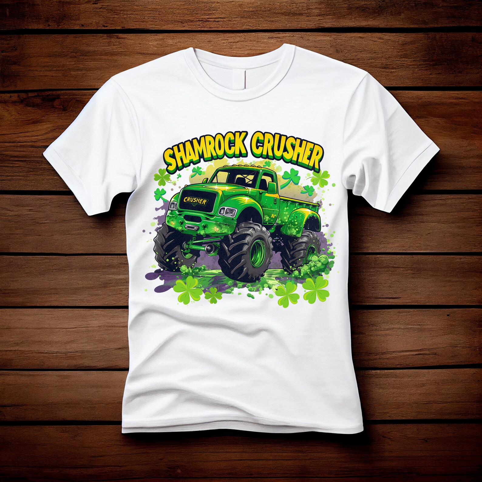 Shamrock Crusher PNG, St. Patricks Day PNG, Irish Day Png, St. Patrick ...