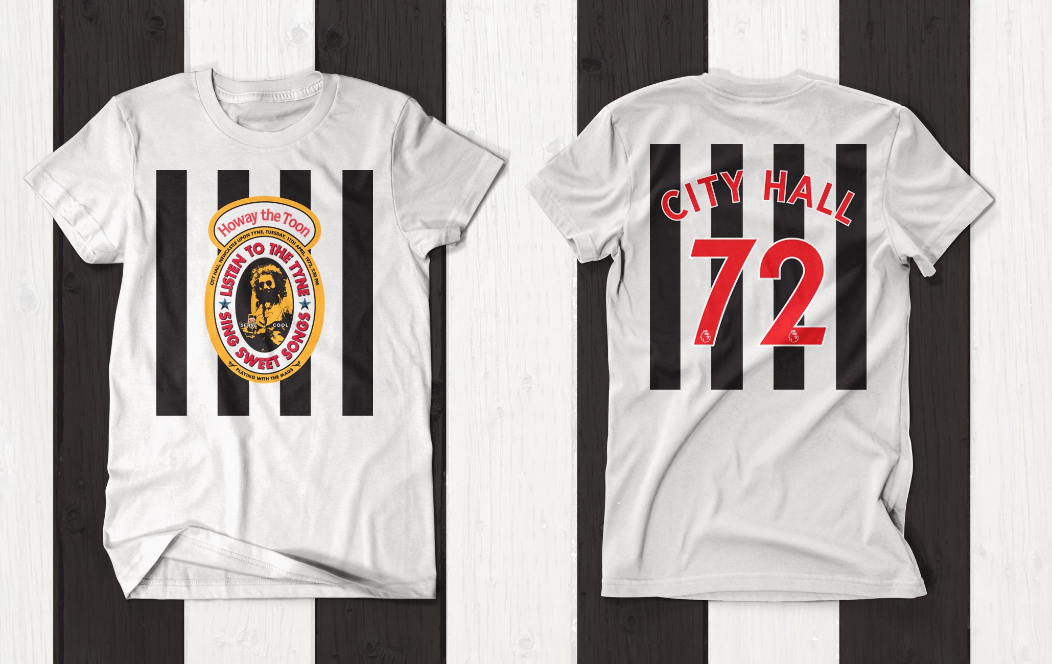 NUFC Retro Football Fan Shirt With Iconic Garcia Europe '72, Gift for ...