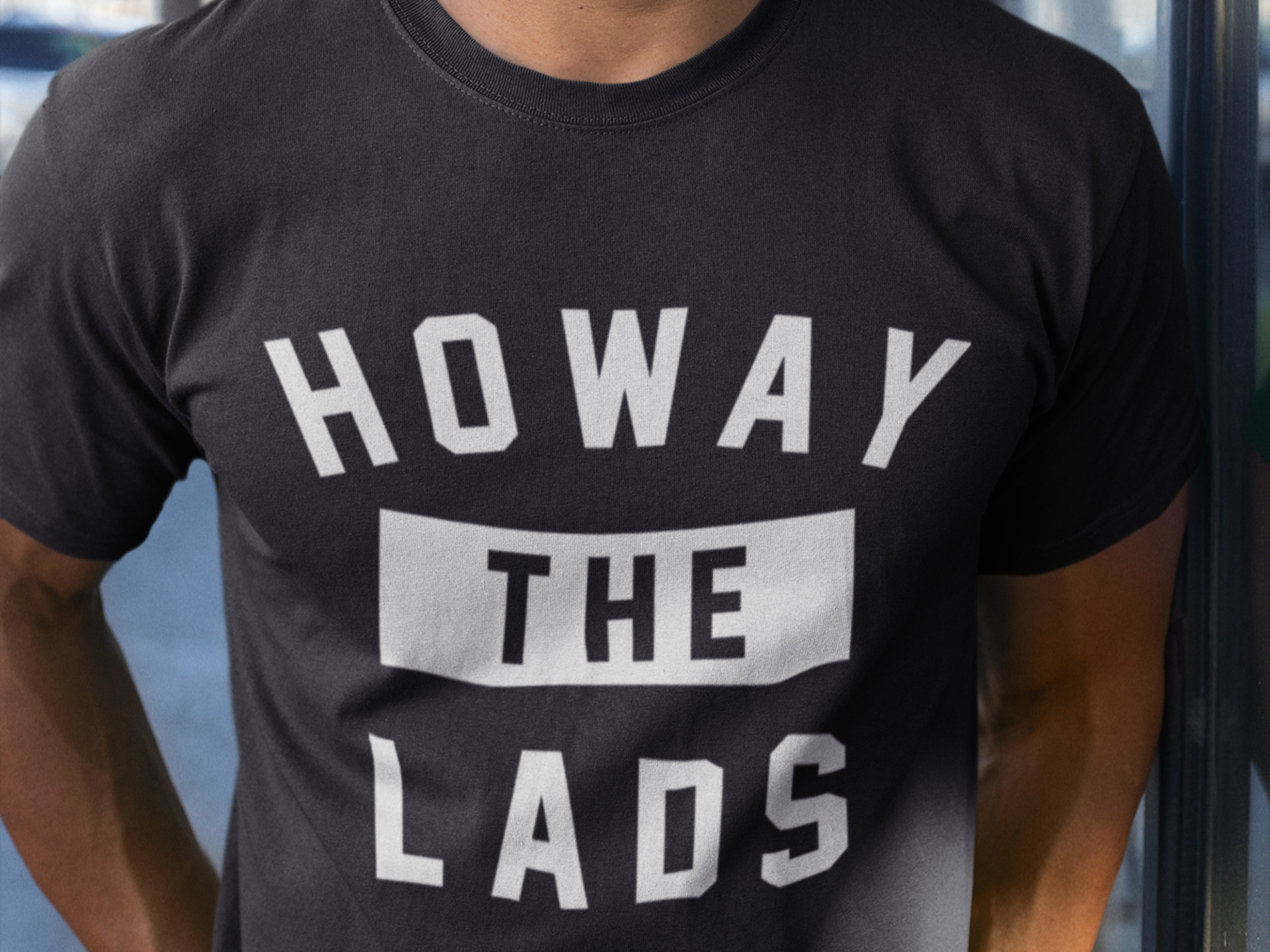 HOWAY the LADS NUFC Fan Varsity Shirt Newcastle United - Etsy