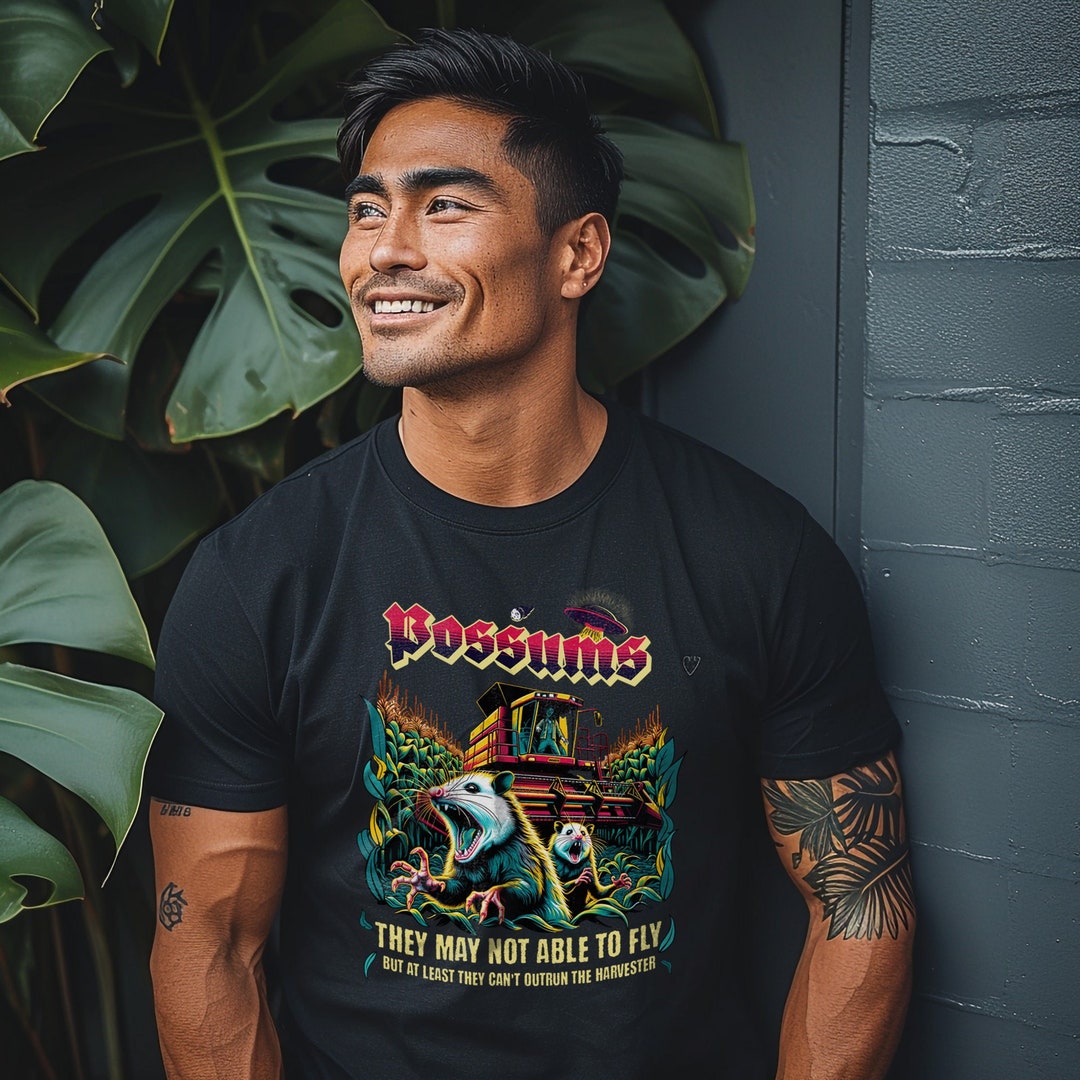 Possum Apocalypse Funny Inappropriate Shirt, Opossum Tshirt Rude From ...