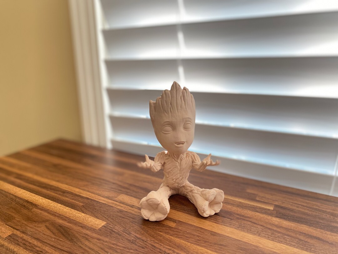 Baby Groot Stand Pen, Phone, Pencil Holder | Desk Decoration ...