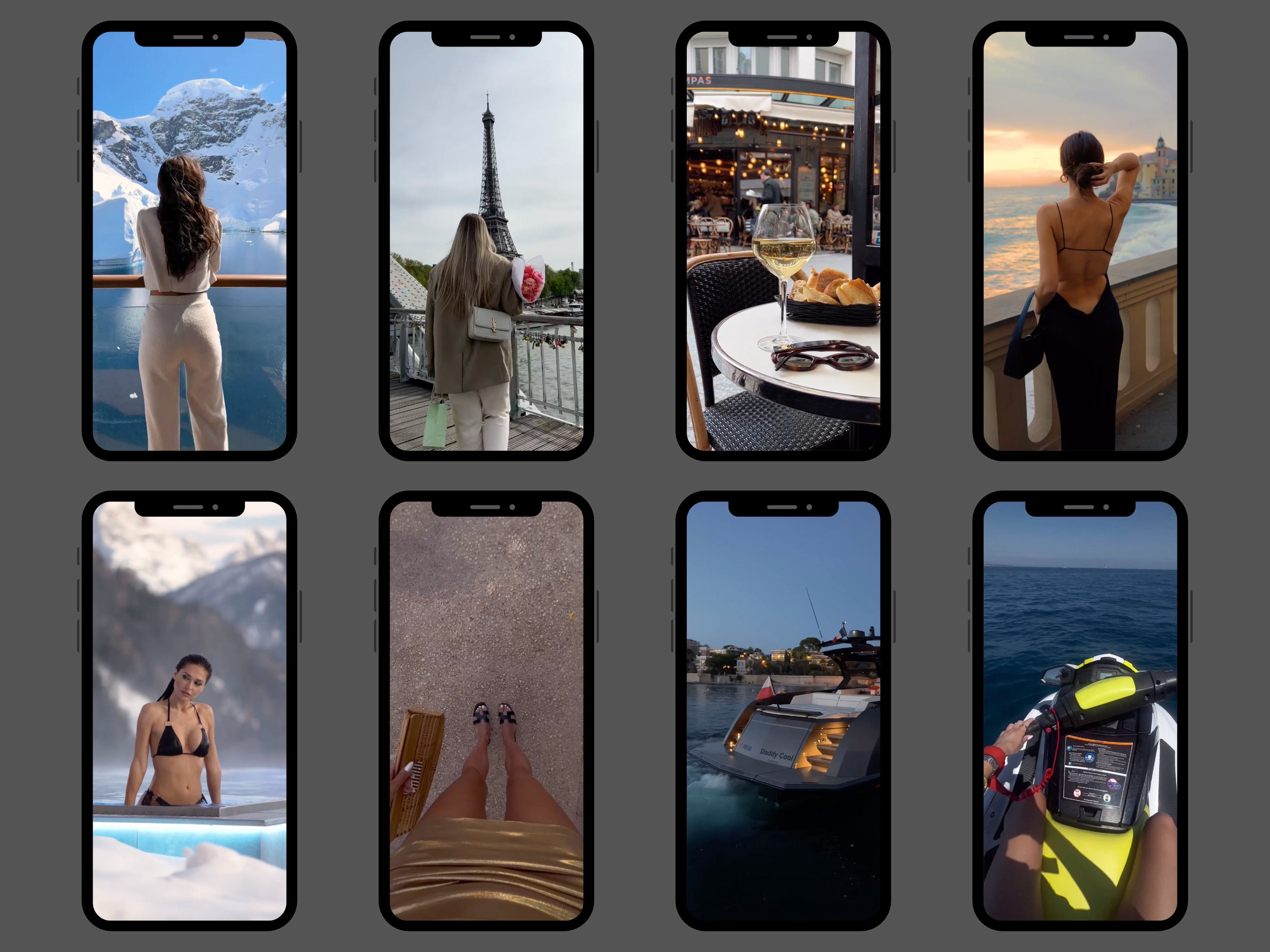 200 Rich Luxury Women Reels Luxury Women Reels for Instagram Travel Reels for Instagram Instant ...